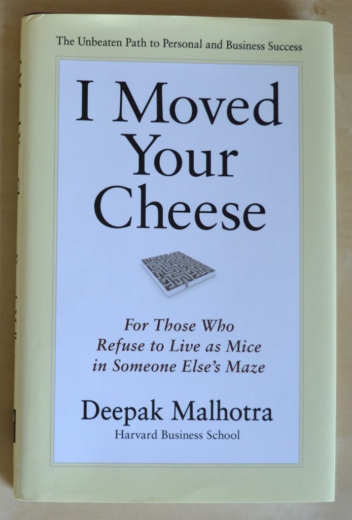 Book Reviews: Who Moved My Cheese & I Moved Your Cheese – SLI